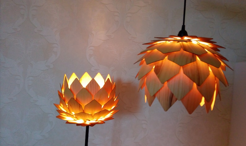 Special Order. Wooden Lamp Shade.different Shapes Different - Etsy