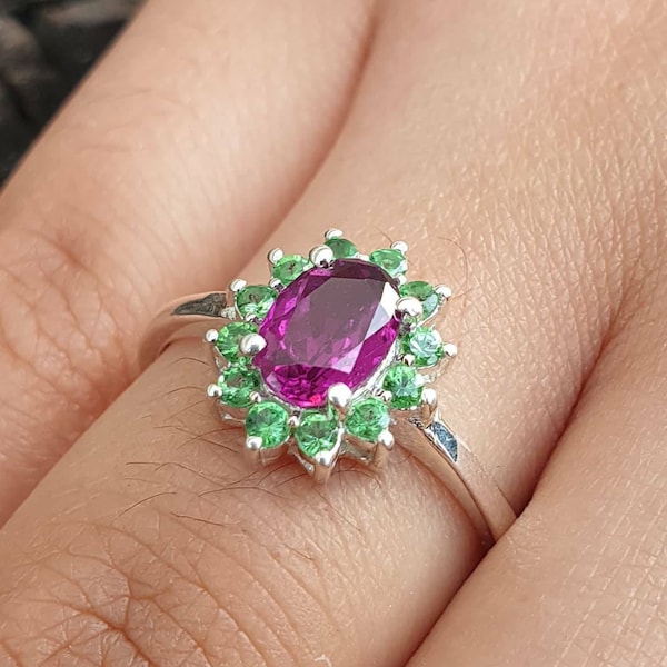 Purple Garnet - Etsy