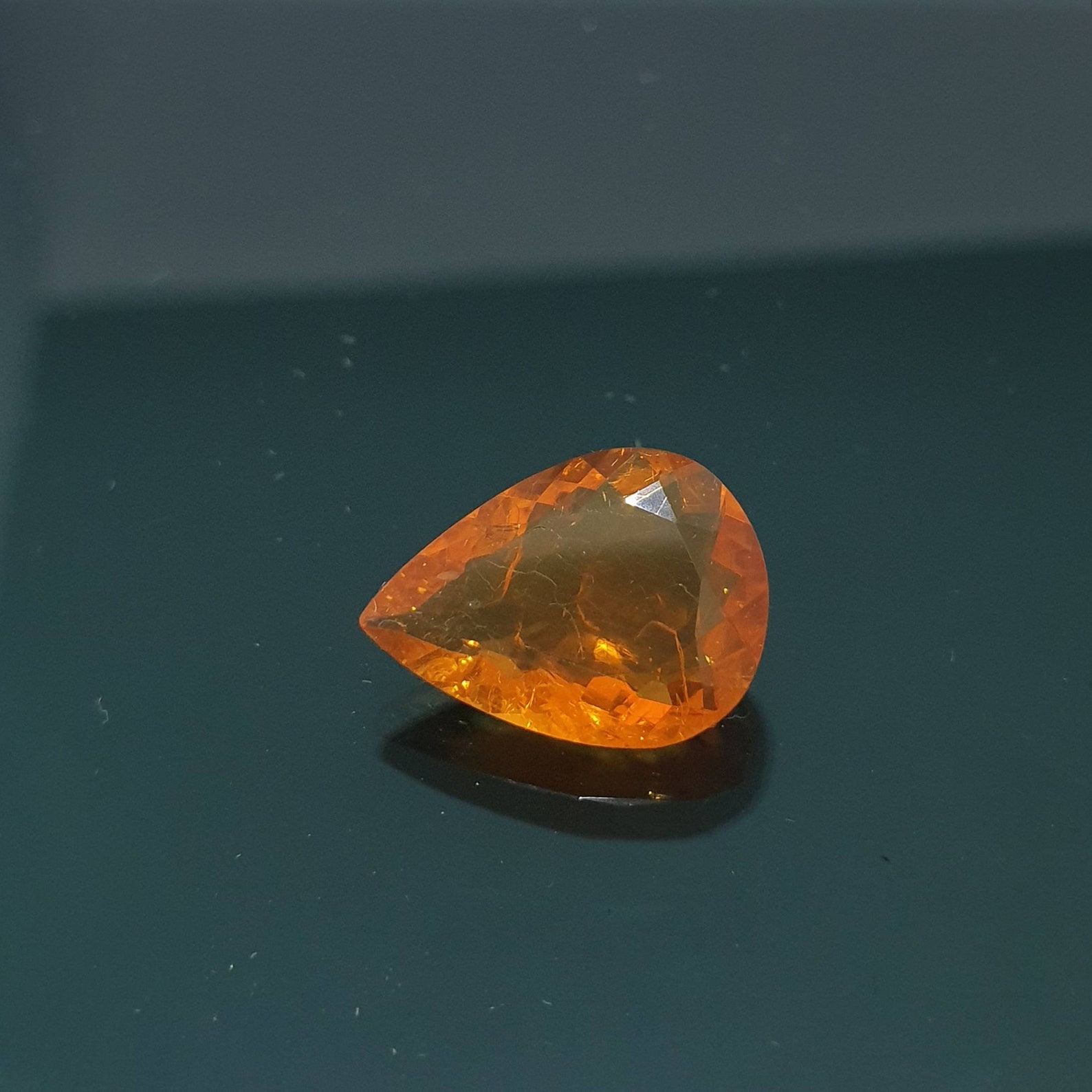 Mexican Fire Opal Mexico Opal Pear Shape Rare Size to Find - Etsy
