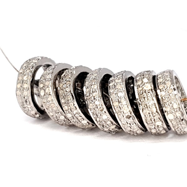 Diamond Rondelle - Etsy