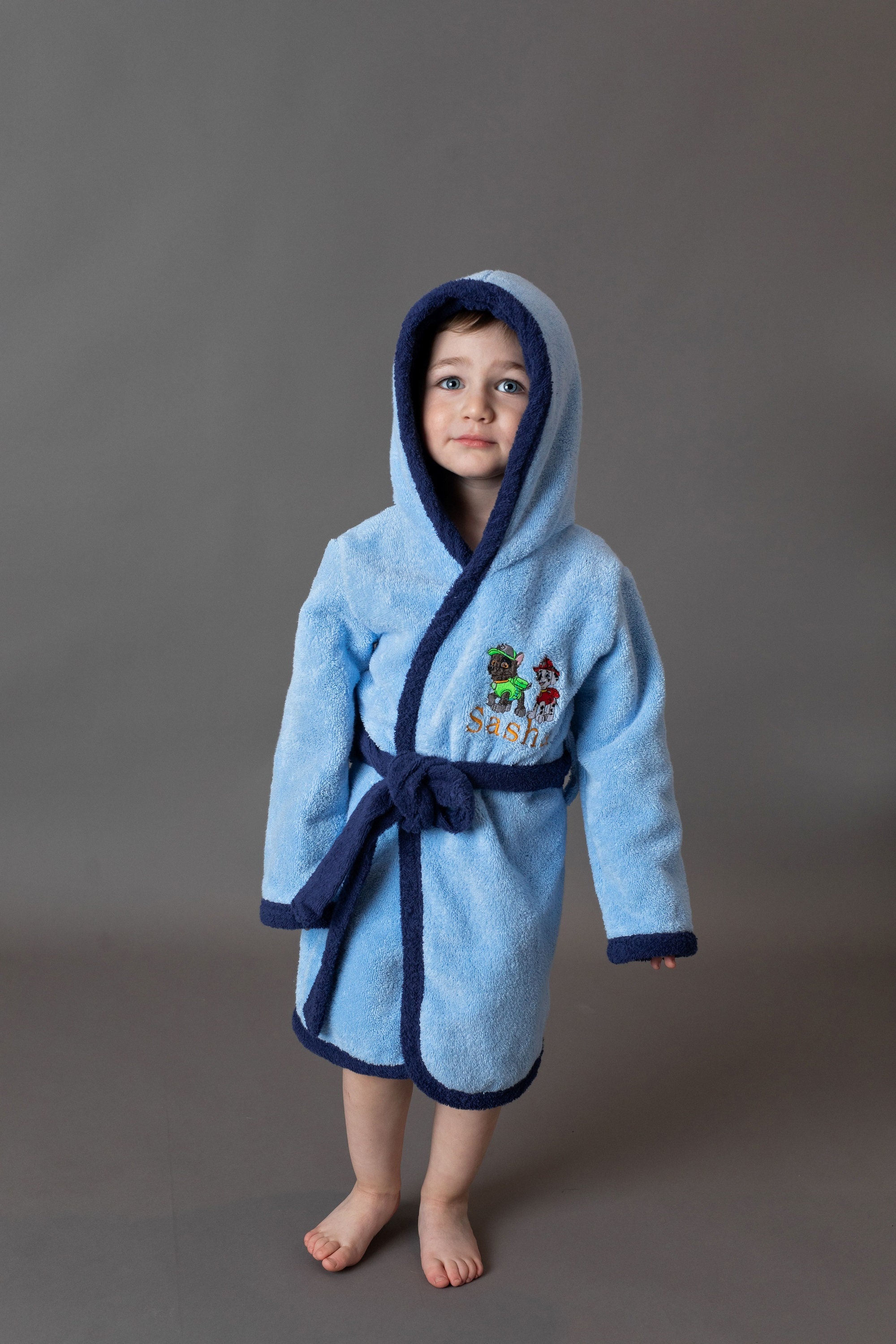 Kids Bathrobe/custom Robe/personalized Bathrobe/baby Shower Gift ...