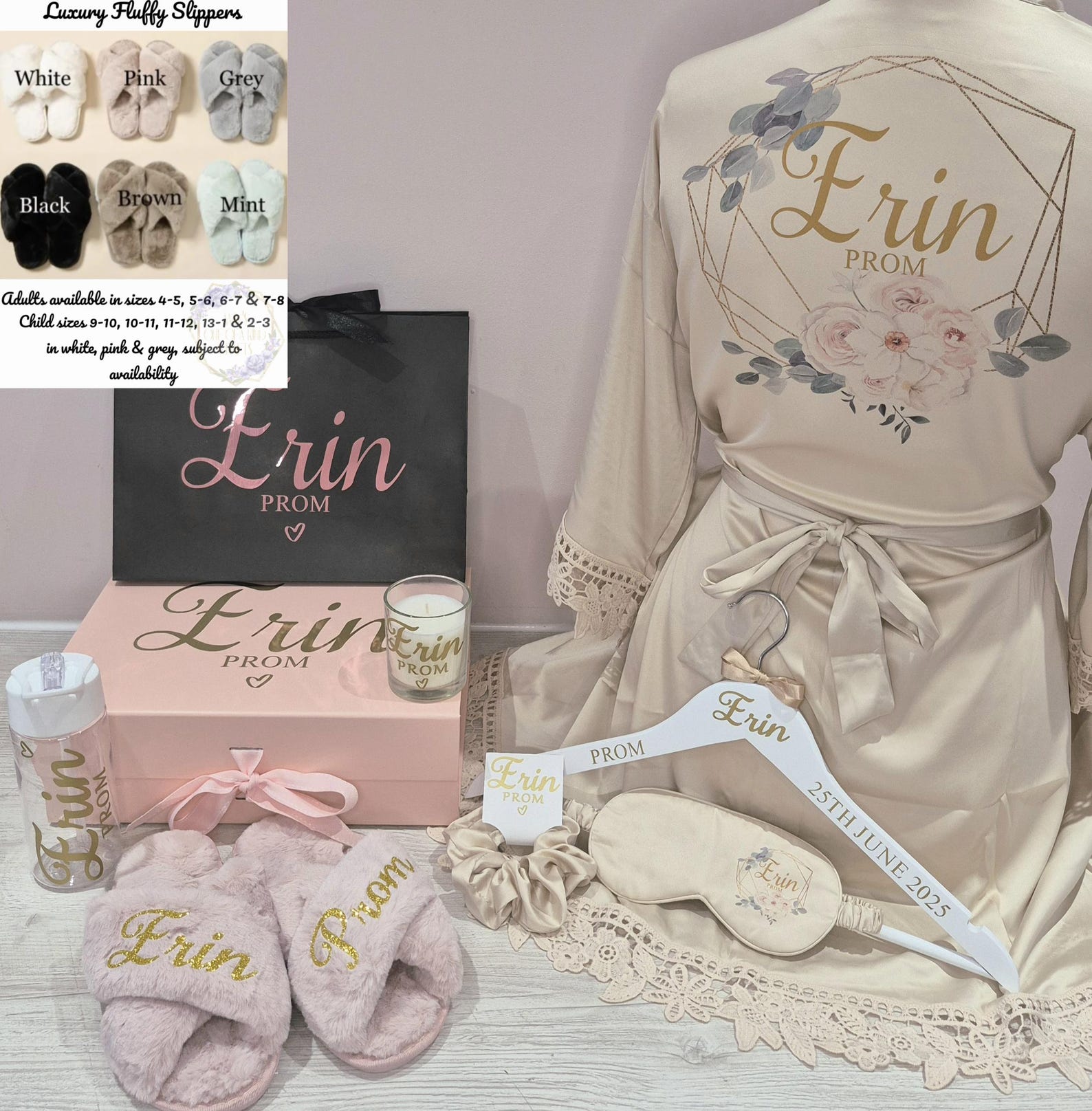 Prom Gift Set, Prom Keepsake Gifts. Build Your Own Bundle, Personalised ...