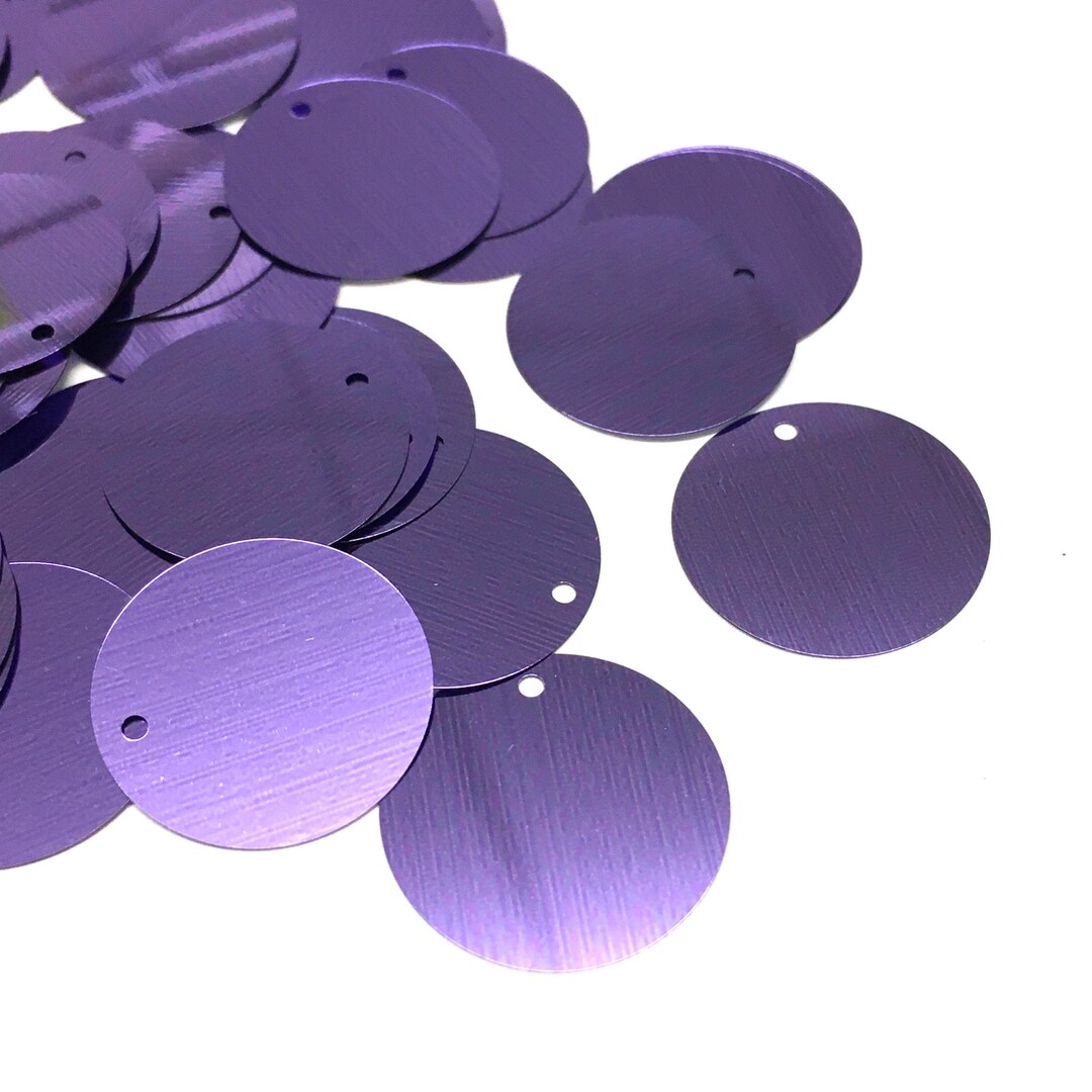 20% RECYCLED PET SEQUINS | 20mm Circles | 5 Grams | 70+ Sequins - Etsy