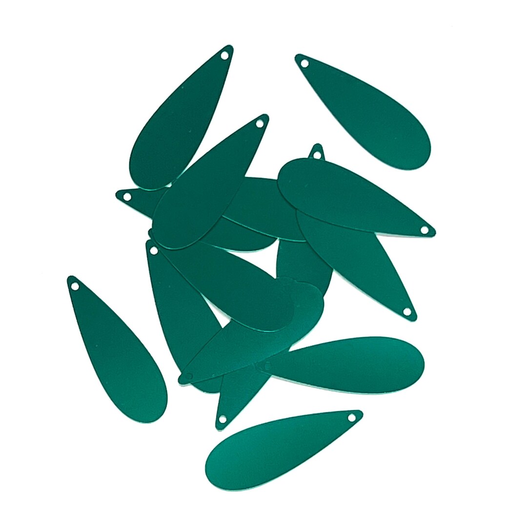 100% Recycled Plastic Teardrop Sequins | 5 Grams | 75+ Sequins | GRS ...