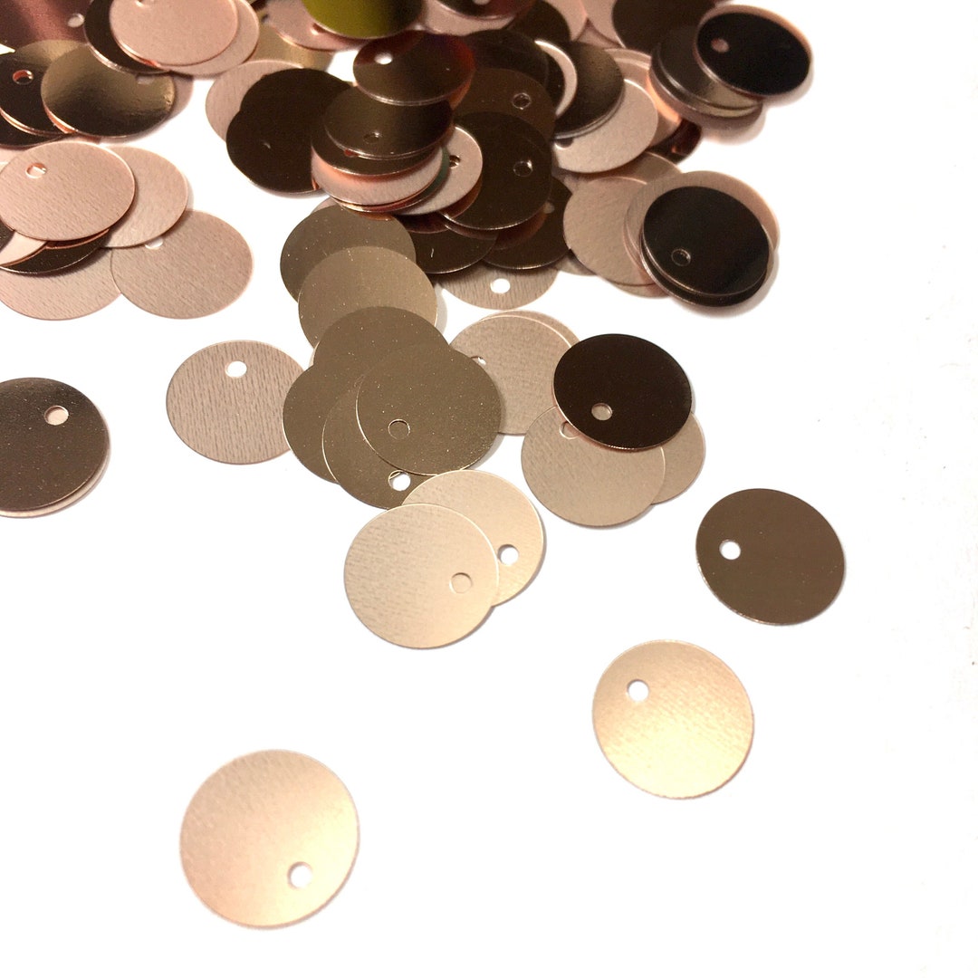 20% RECYCLED PET SEQUINS | 10mm Circles | 5 Grams | 275+ Sequins - Etsy