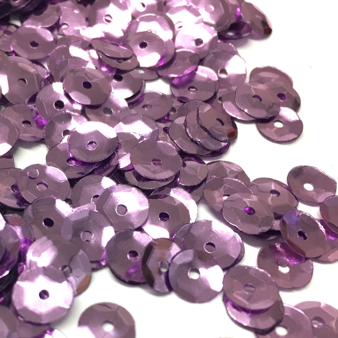 20% RECYCLED PET SEQUINS | 6mm Cupped Circles | 5 Grams | 800+ Sequins ...