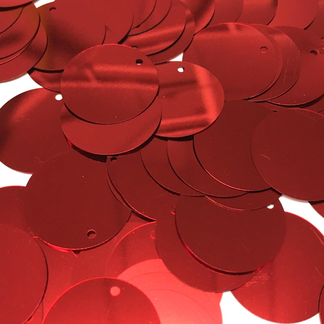 20% RECYCLED PET SEQUINS 20mm Circles 5 Grams 70 - Etsy