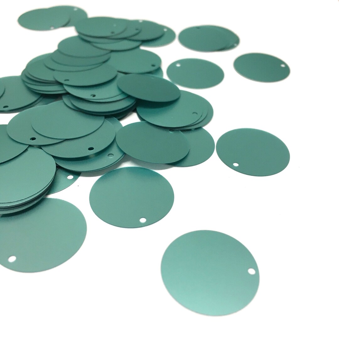 20% RECYCLED PET SEQUINS | 20mm Circles | 5 Grams | 70+ Sequins - Etsy