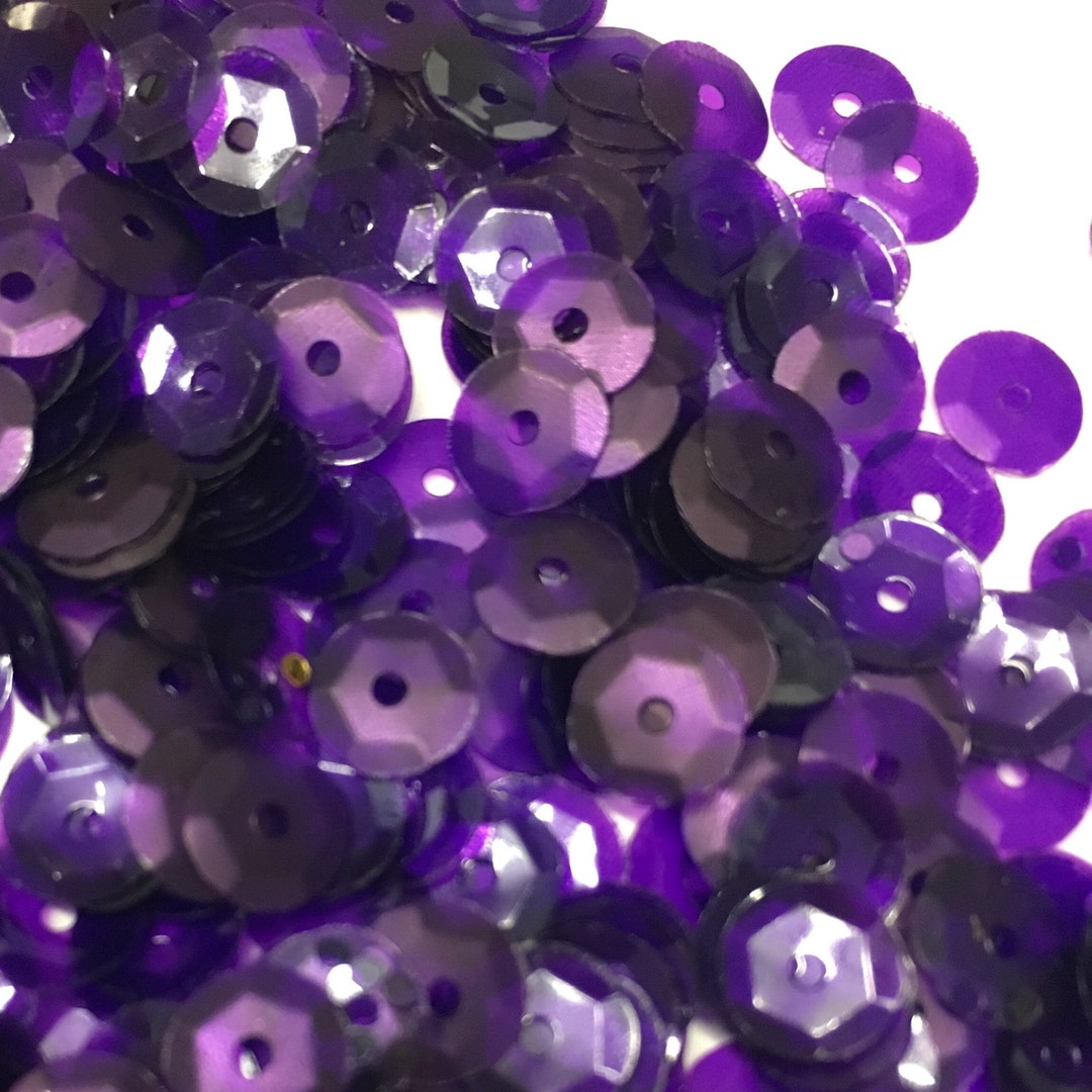 20% RECYCLED PET SEQUINS | 6mm Cupped Circles | 5 Grams | 800+ Sequins ...