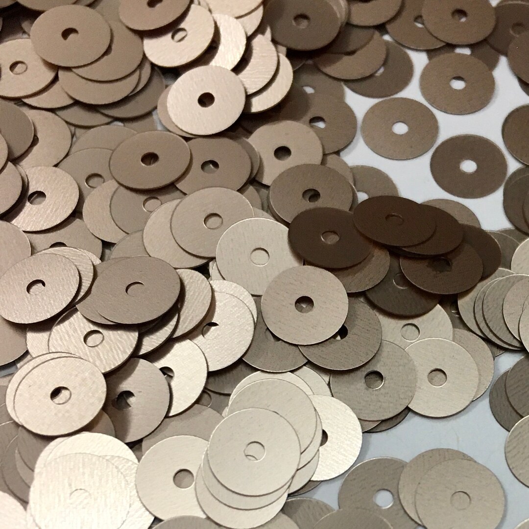 20% RECYCLED PET SEQUINS | 6mm Circles | 5 Grams | 800+ Sequins - Etsy UK