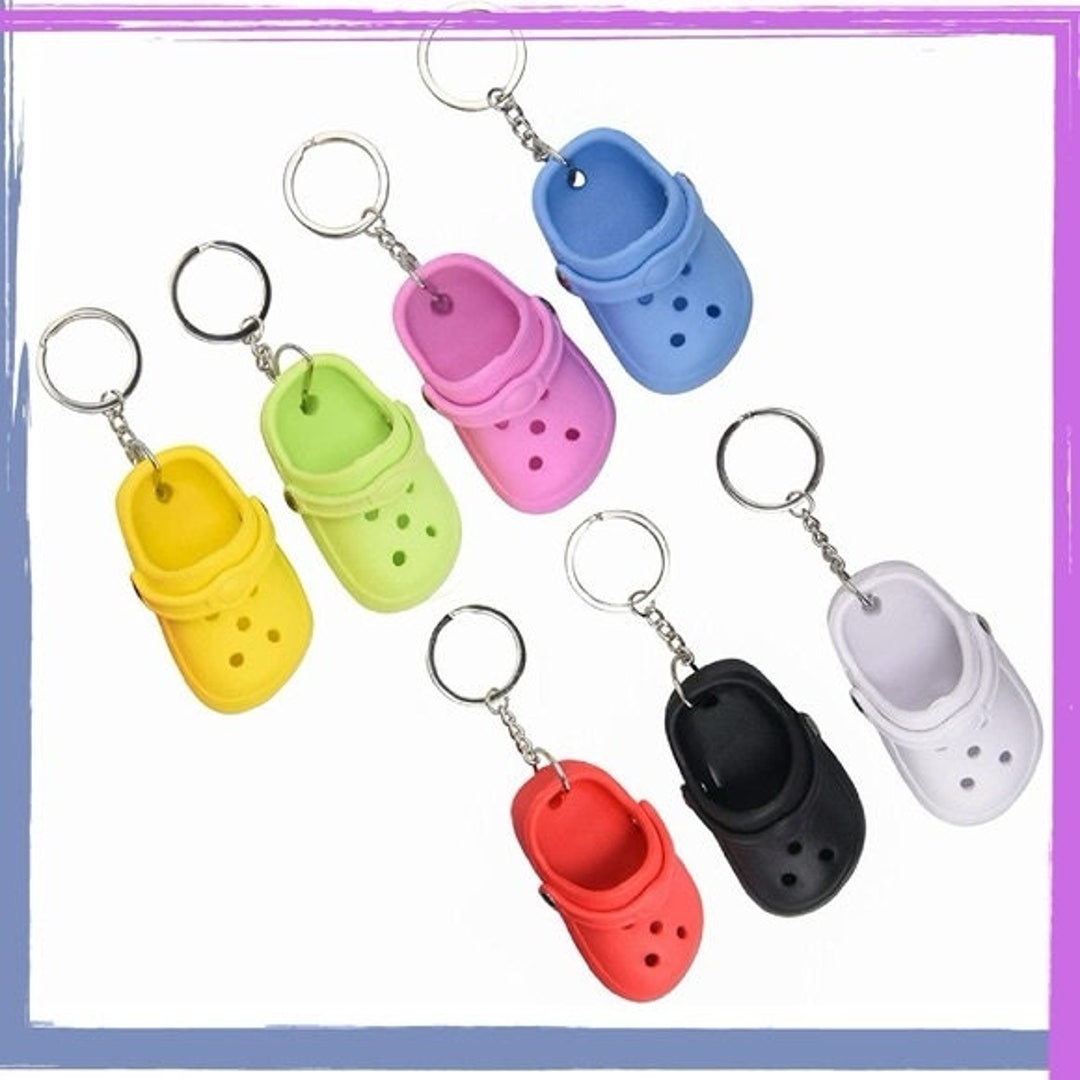 Mini Crocs Keychain Backpack Bag Charms - Etsy