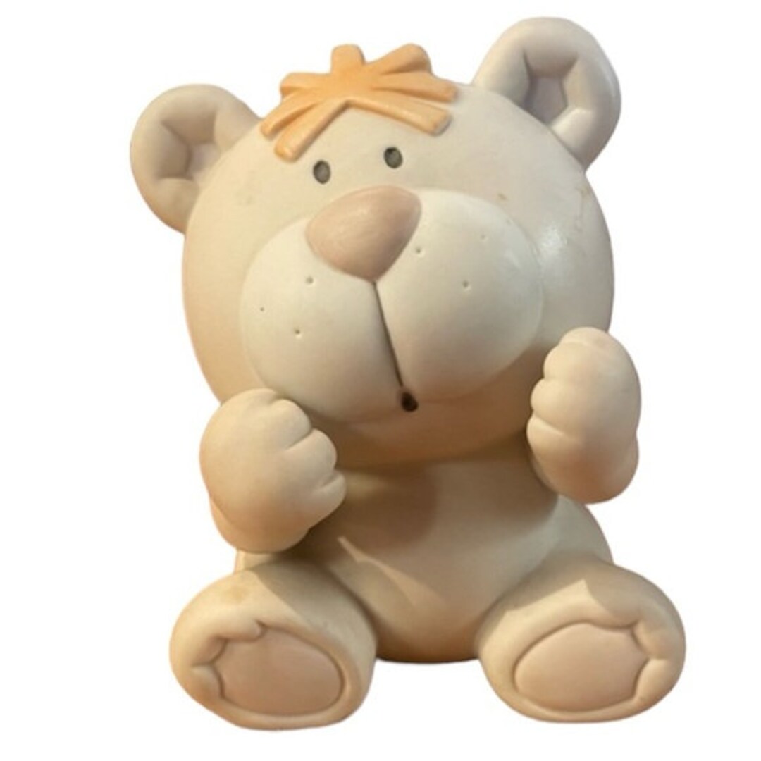 Vintage Bumpkins Ceramic Teddy Bear Piggy Bank - Etsy UK