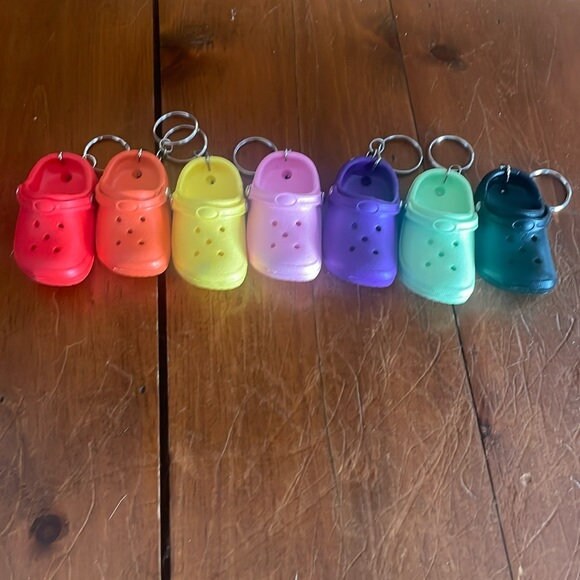 Mini Crocs Keychain Backpack Bag Charms - Etsy