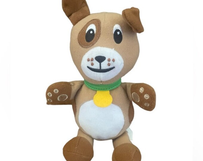 Baby Einstein’s Pavlov the Dog Brown 8” Sensory Plush With Crinkle ...