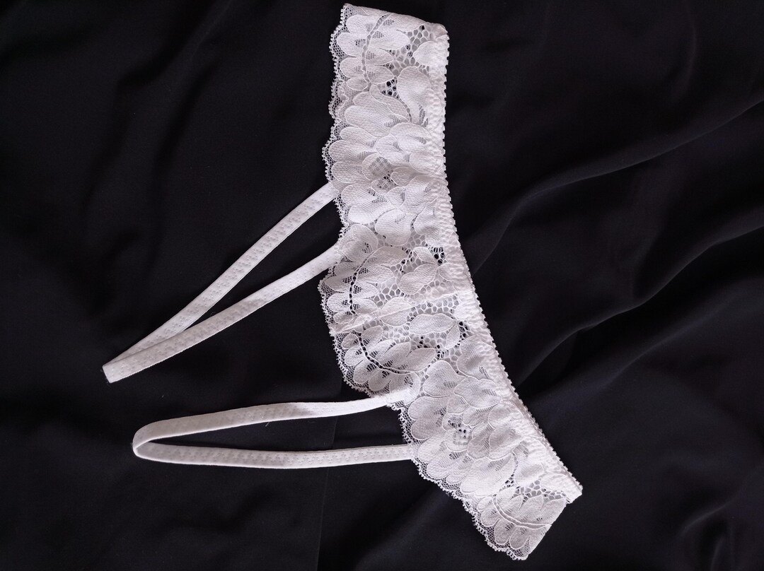 Seductive Open Crotch Bikini and Panties Set Cupless Lingerie for ...