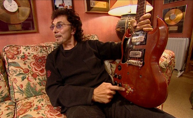 Tony Iommi guitar stickers Monkey Custom decal Gibson SG Black | Etsy