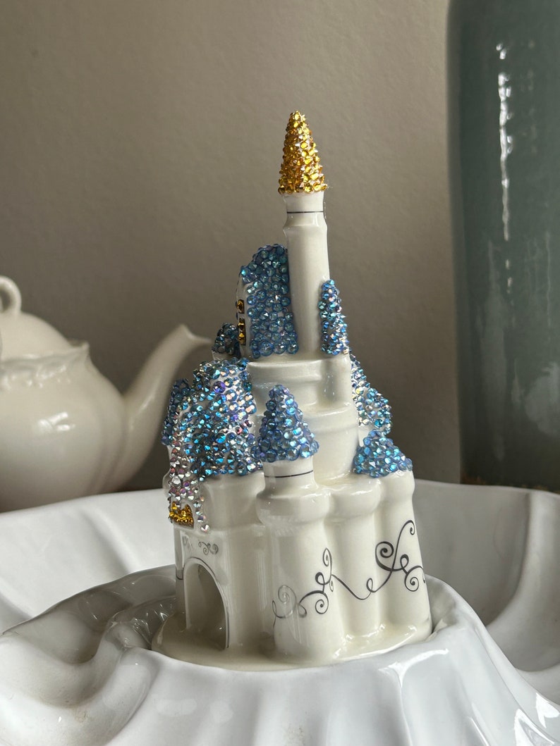 Swarovski Disney Castle Cake Topper - Etsy