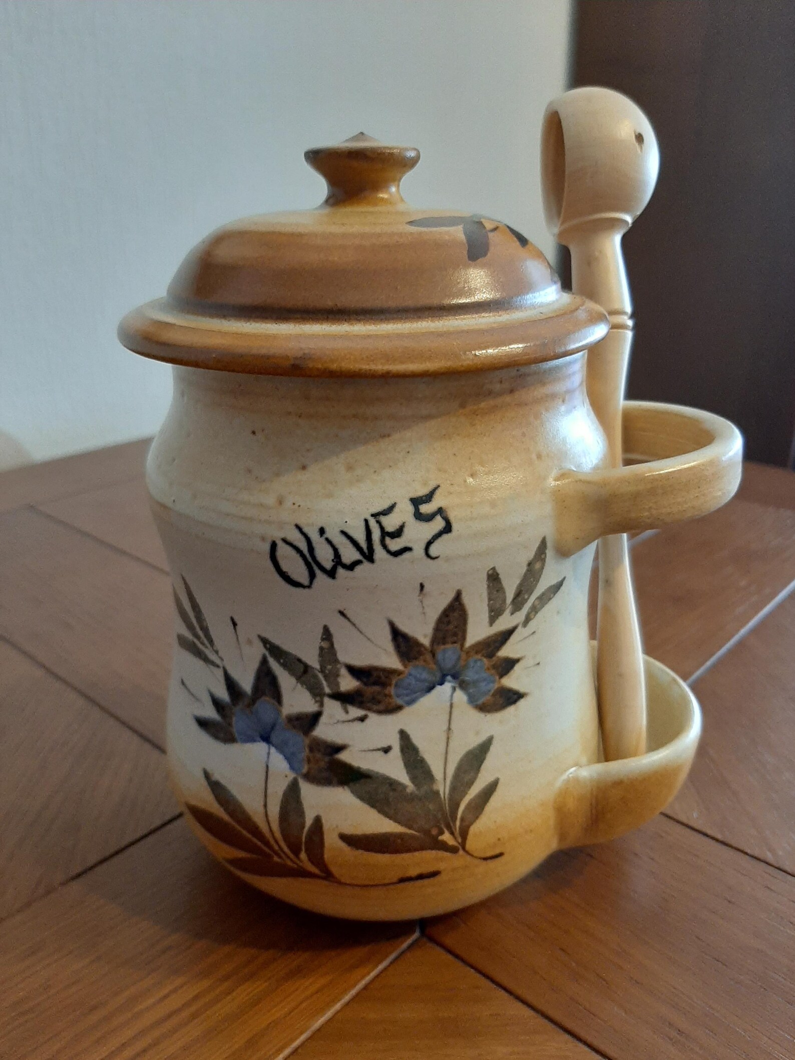 Vallauris Ceramic Olive Pot, Handmade, Vintage. - Etsy