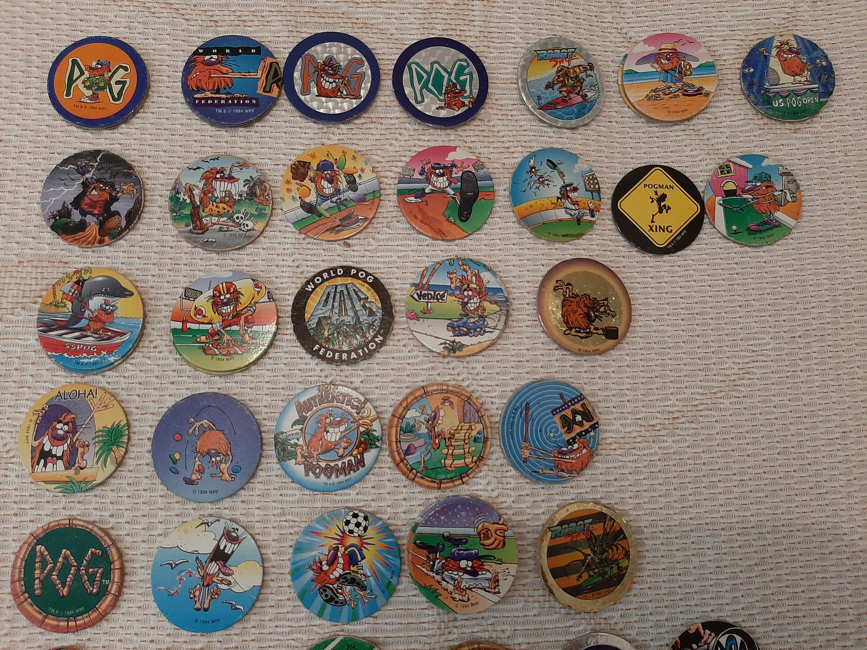 Pogs Series 1, World Pog Federation, the World Pog Federation, WPF ...