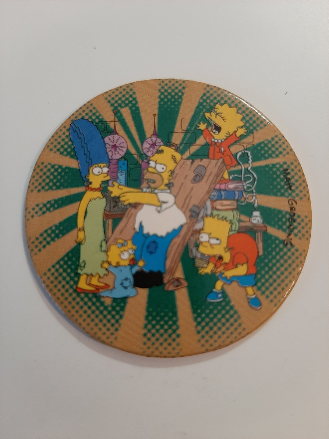 Pogs the Simpsons, Magic Box Int, Matt Groening, 2000 Vintage Pogs, the ...