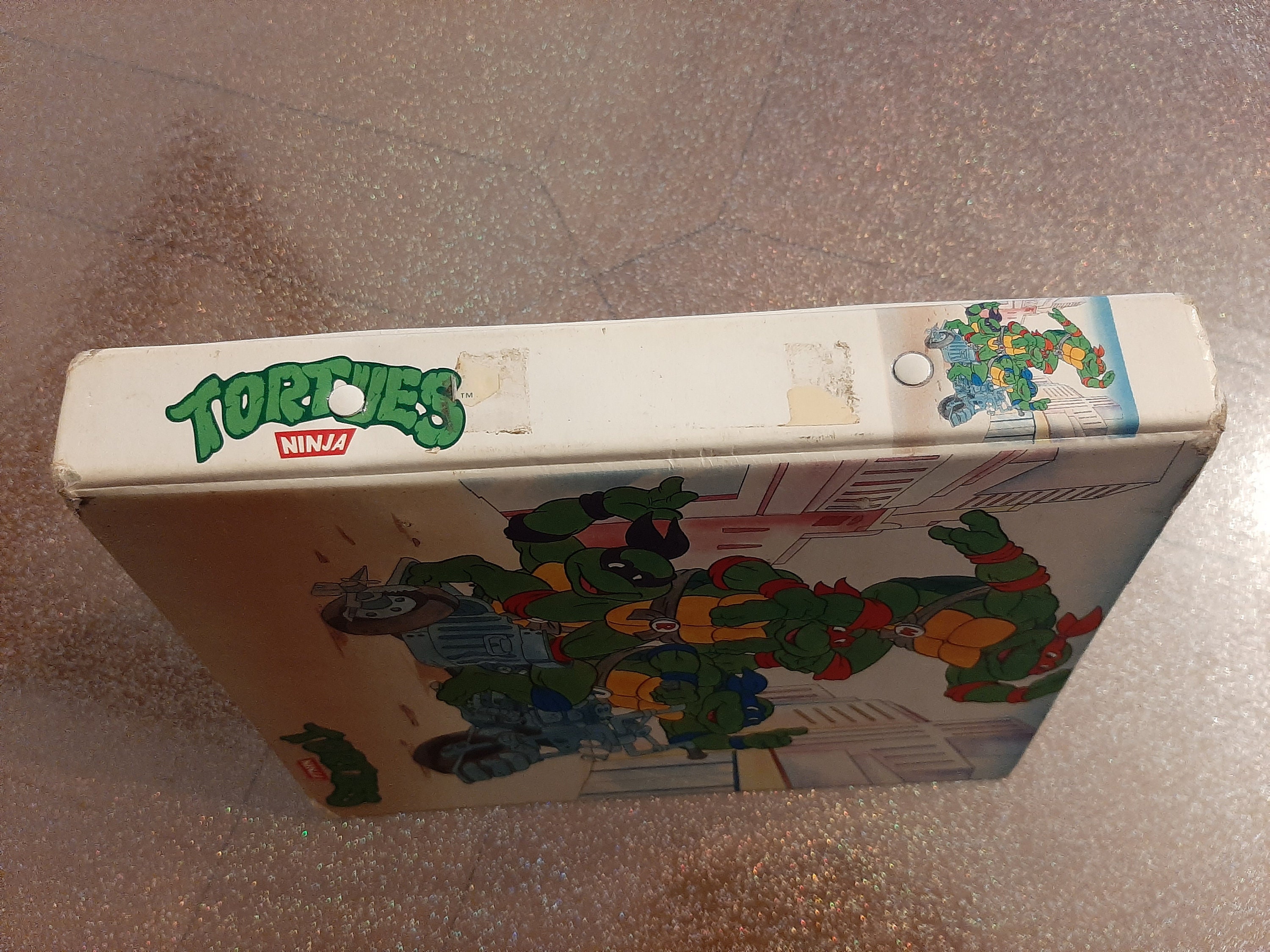 Vintage 90s School Binder Made in France 1991 Ninja Turtles. - Etsy
