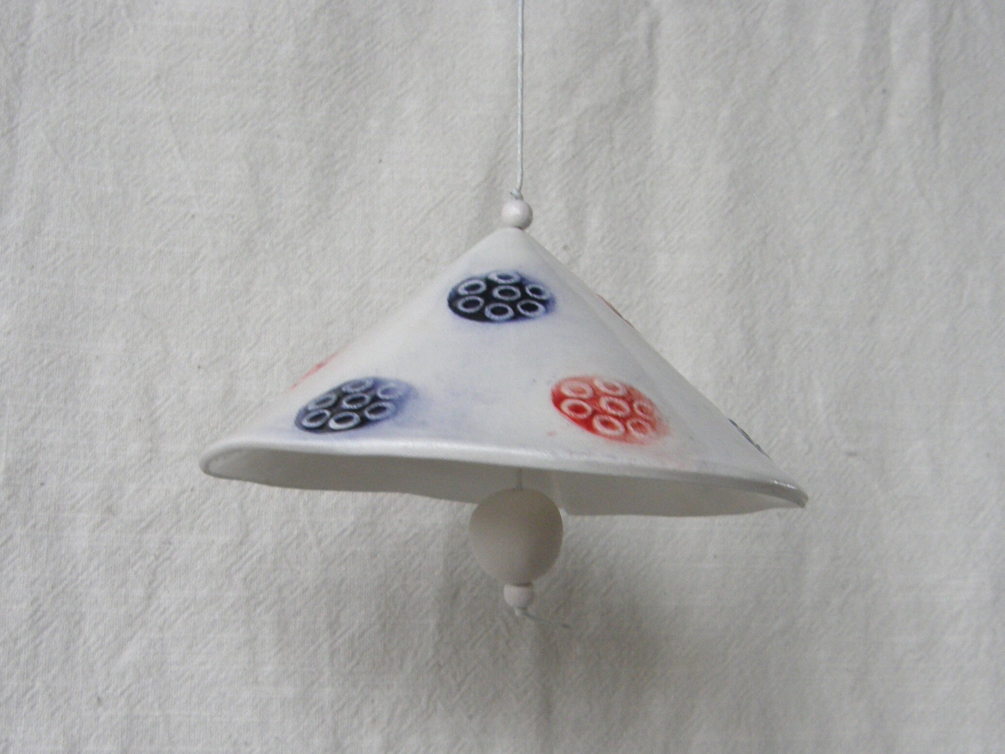 Ceramic Bell, Handmade Bell, Pottery Bell, One of A Kind Bell, Garden ...