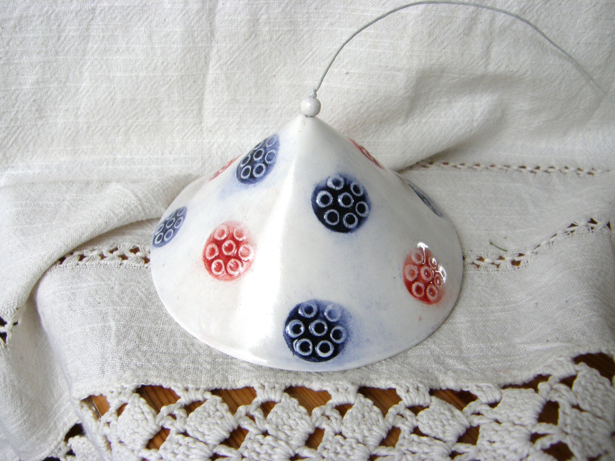 Ceramic Bell, Handmade Bell, Pottery Bell, One of A Kind Bell, Garden ...