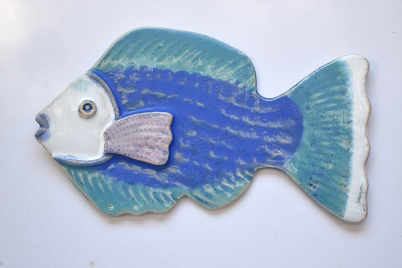 Ceramic Fish Handmade Fish Unique Ceramic Fish Wall Decor - Etsy