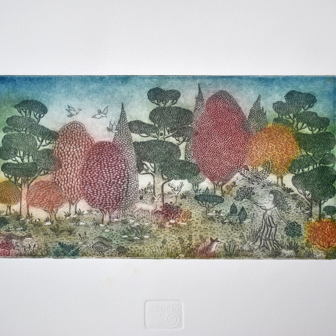 Metamorphosis, Limited Edition Colour Etching, Original Engraving ...