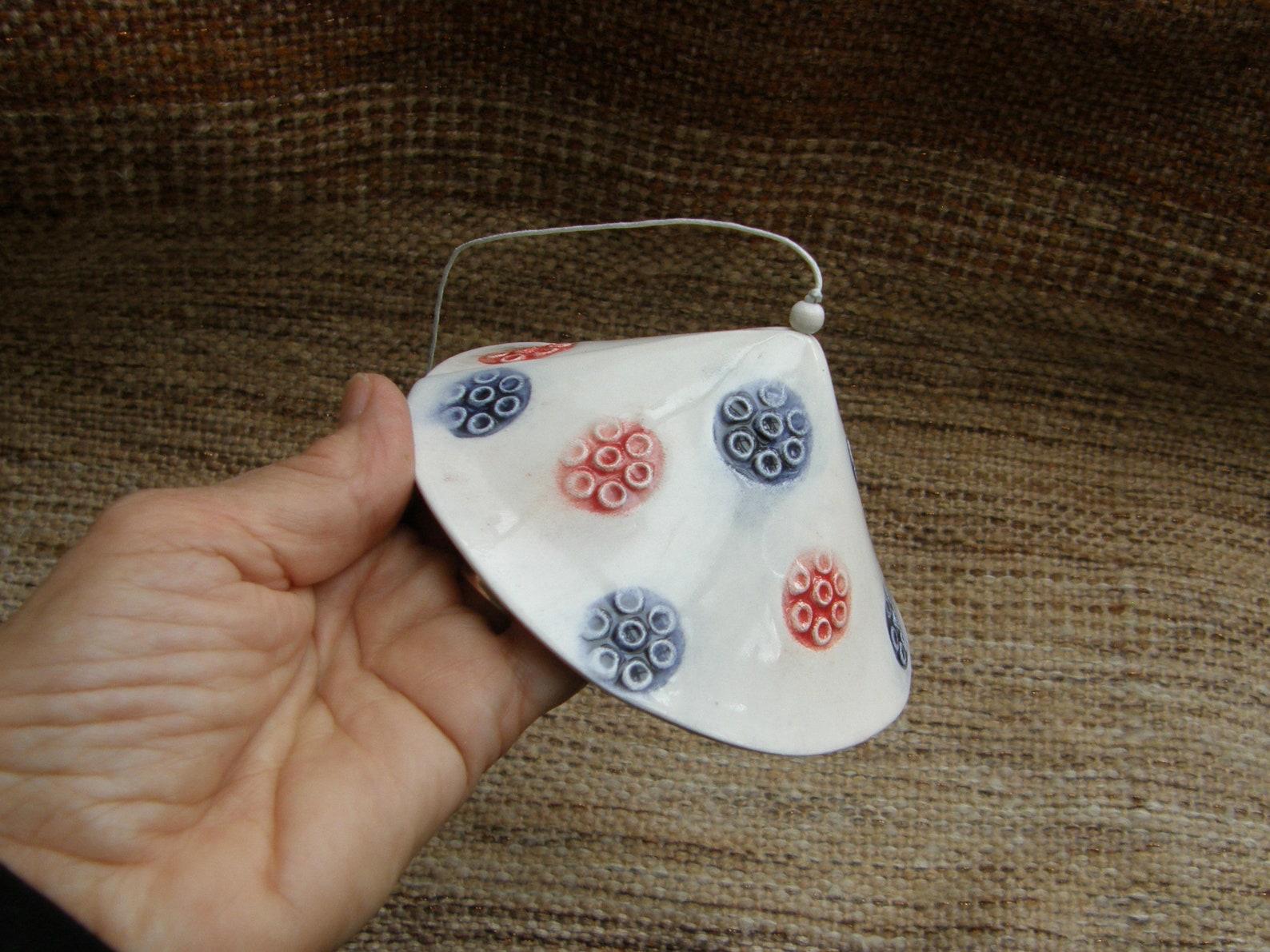 Ceramic Bell Handmade Bell Pottery Bell One of A Kind Bell - Etsy