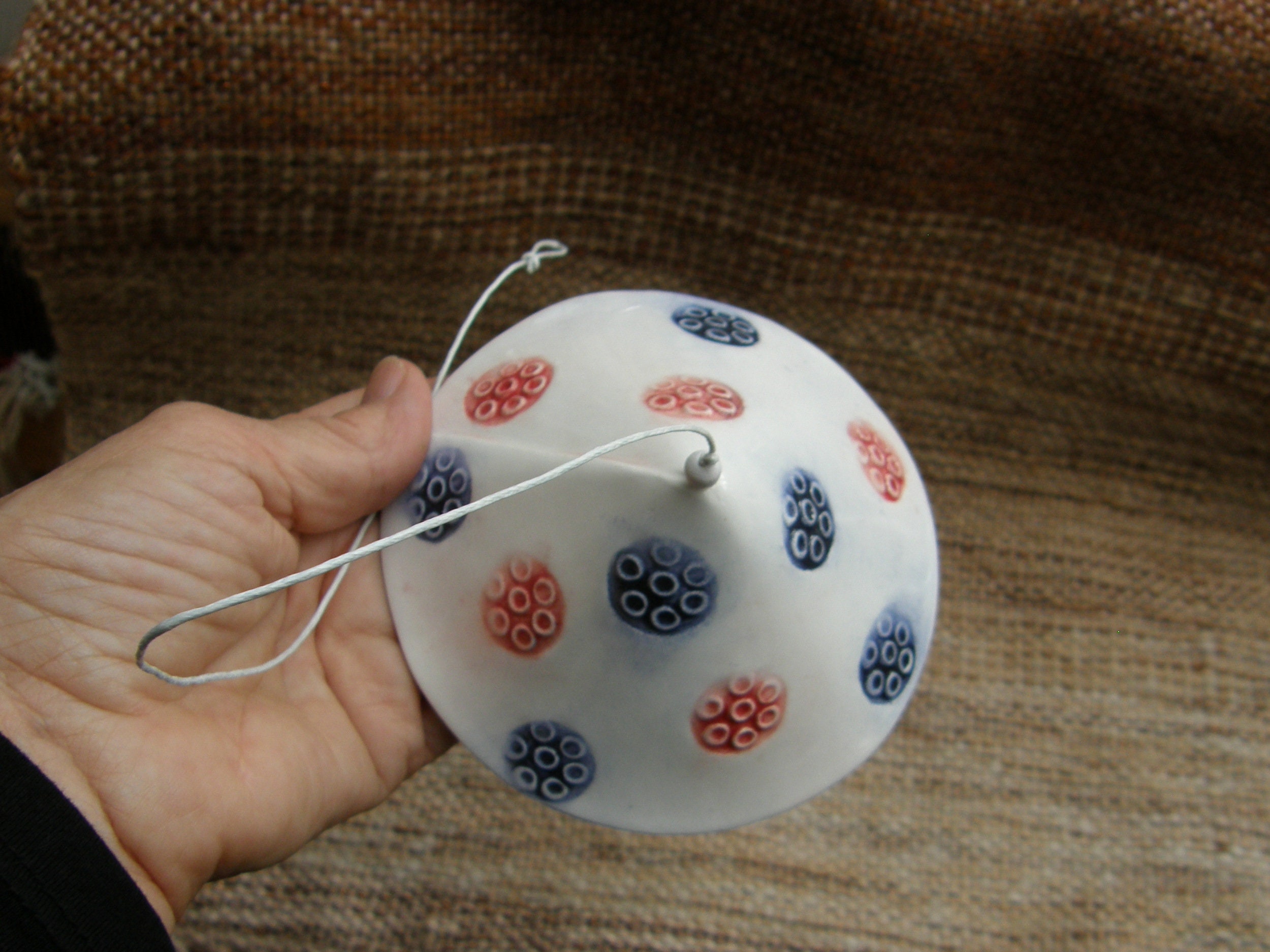 Ceramic Bell Handmade Bell Pottery Bell One of A Kind Bell | Etsy