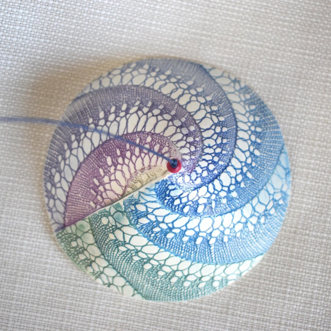 Blue Bell, Ceramic Bell, Handmade Bell, Bell Chime, Hanging Bell ...