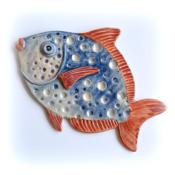 Ceramic Fish Art - Etsy