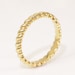 3.0mm Twisted Rope Wedding Band, 14K Solid Gold Braided Twist Ring, Dainty Stacking Ring Gift ...