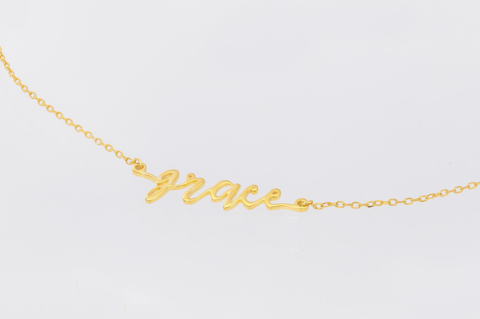 Grace Name Necklace Personalized Necklace Gifts for Women - Etsy