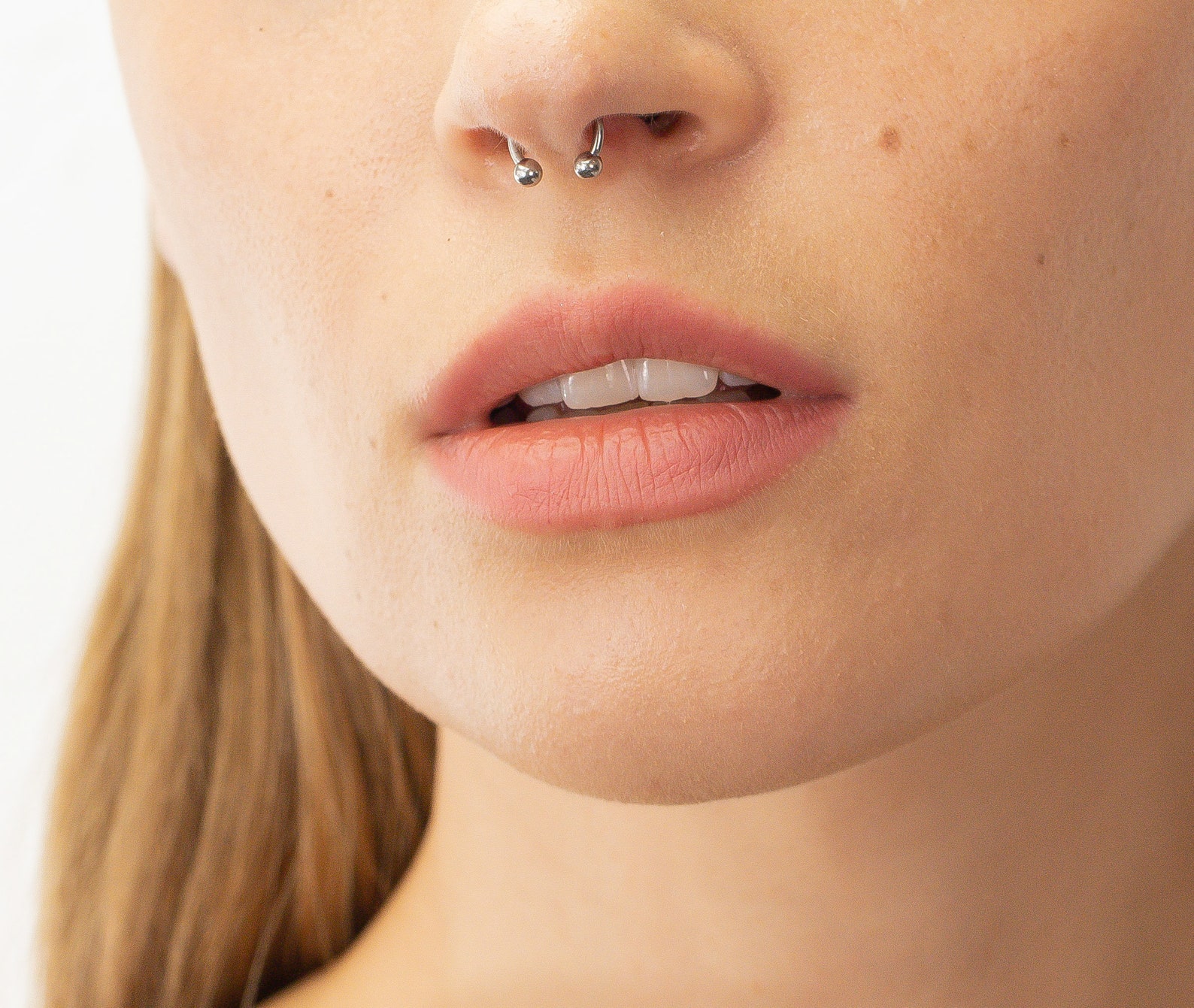 Septum Ring Minimalist Septum Ring Unique Body Jewelry Tiny - Etsy