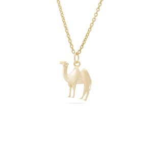Camel Necklace, Camel Charm Necklace, Gold Camel Charm, Gifts for ...