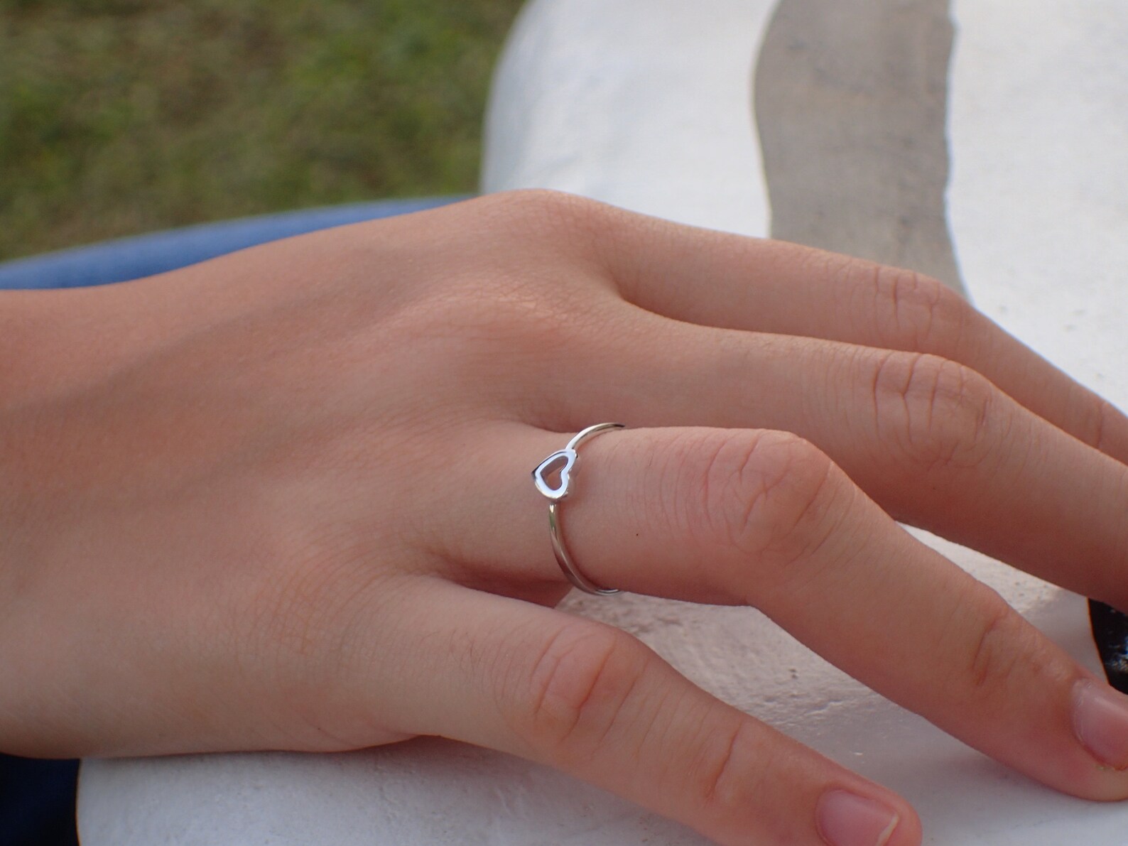 Open Heart Ring - My Heart is Open to Your Love - Gift of Love Ring ...