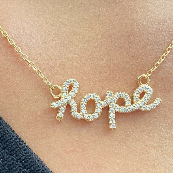 Hope Necklace - Etsy