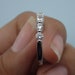 ON SALE 1.0 Carats Single Prong Ring, 3.0mm Half Eternity Diamond ...