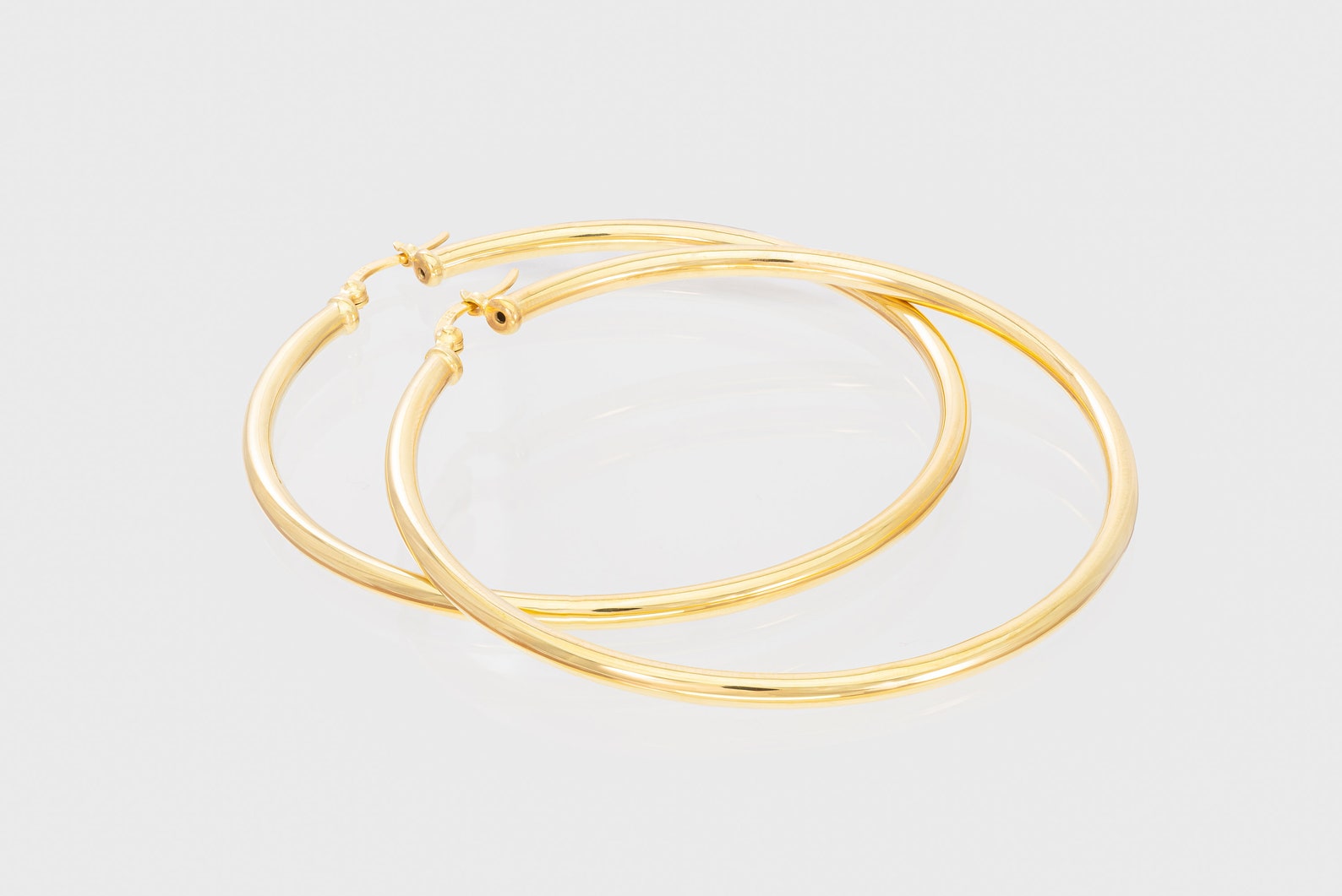 60mm Hoop Earrings Large Hoop Earrings for Women Statement - Etsy