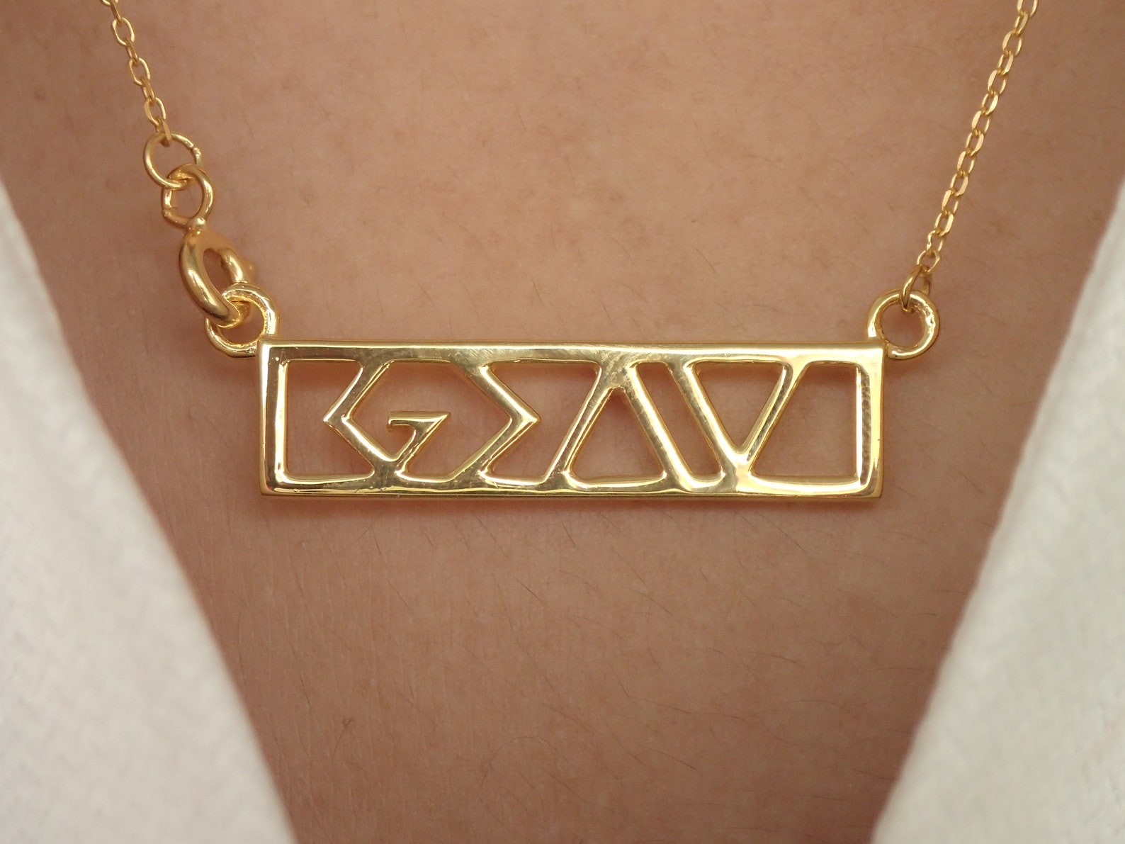 God Is Great Pendant Necklace Christian Necklace Church | Etsy