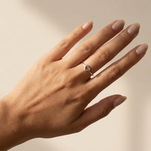 Open Heart Ring - My Heart is Open to Your Love - Gift of Love Ring ...