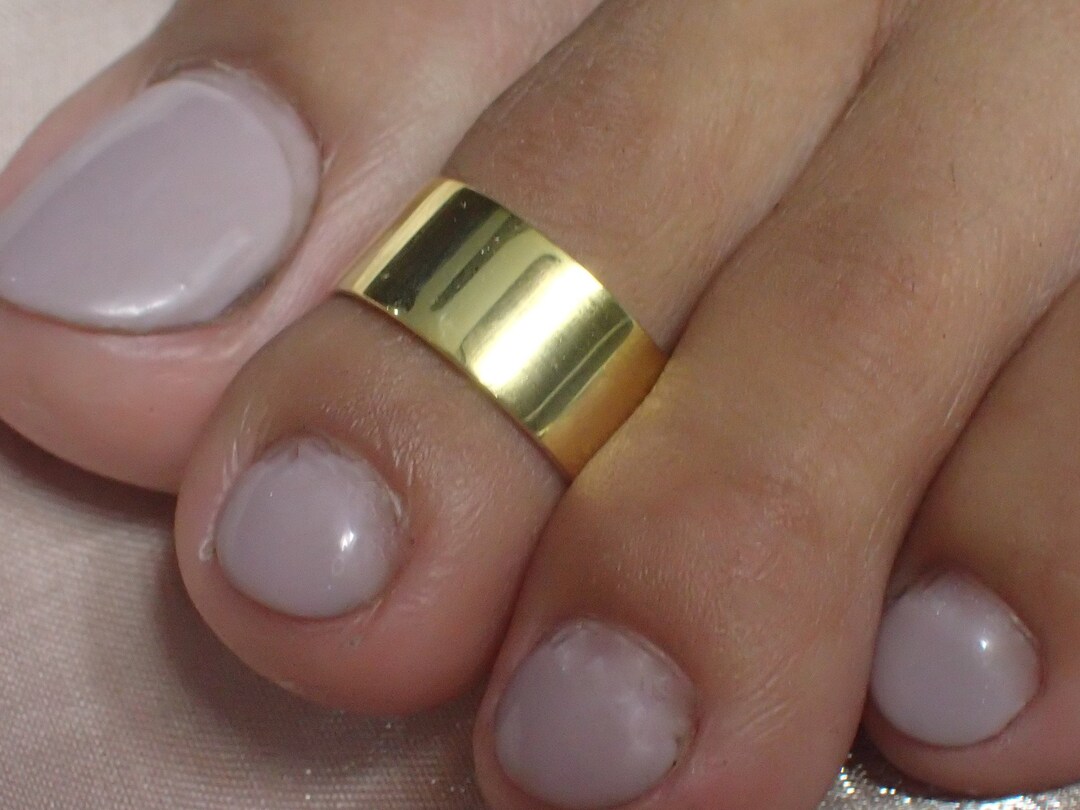 6.5mm Toe Ring / Toe Ring for Women / Minimalist Toe Ring Gift for Her / Minimal Toe Ring / Gift ...