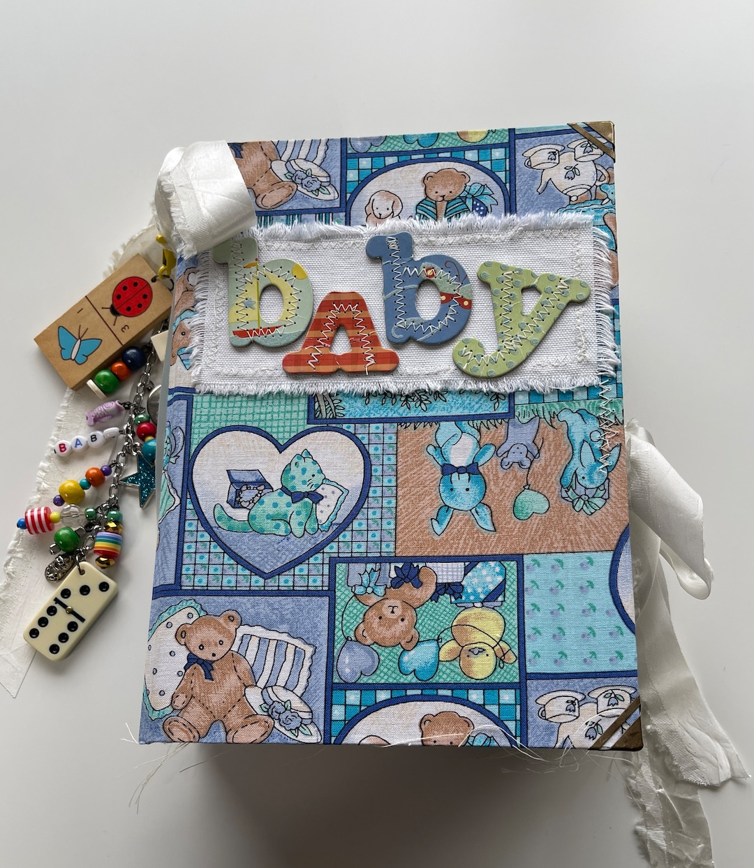 Baby Junk Journal.handmade Baby Book. Memory Keeping Baby Junk - Etsy