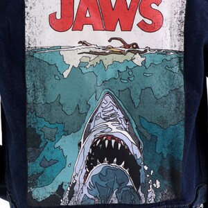 Jaws Denim Jacket - Etsy