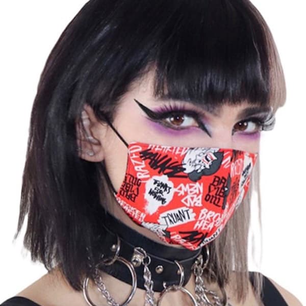 Cruella Deville Mask - Etsy