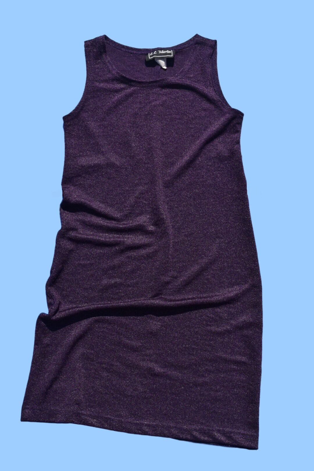 Early 2000s Purple Midi Dress - Etsy