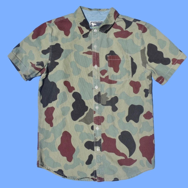 Camo Button Up - Etsy
