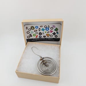 The Gyro Sphere Hanging Ornament by Floppy Links Fidgets - Etsy
